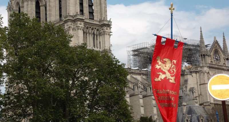 Le lion doré et la flèche de Viollet-le-Duc – Tradition Famille Propriété