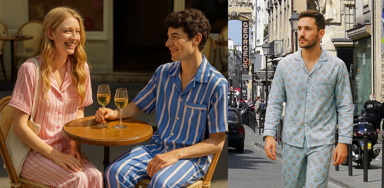 En pyjama dans la rue : signe d’un effondrement moral ? – Tradition ...